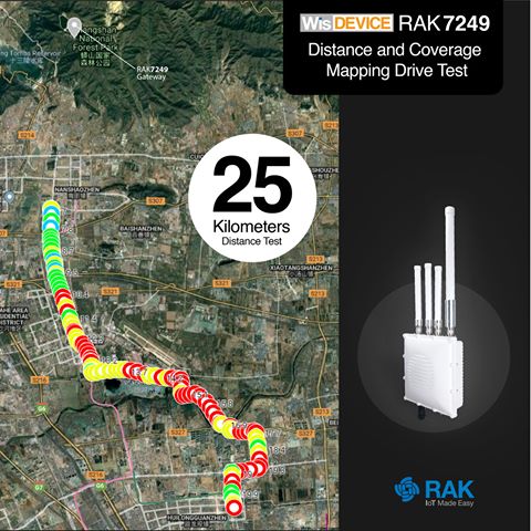How to Carry Out LoRaWAN Coverage Tests - RAK Official Blogs