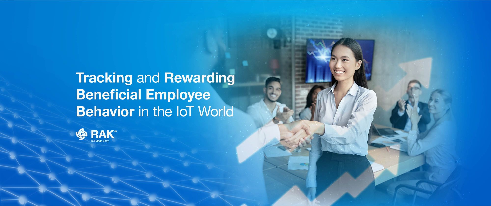 Tracking and rewarding beneficial employee behavior in the IoT world