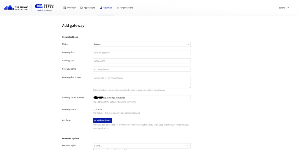 Deploying A Rak Gateway With Lora Basics™ Station With Ttn And Balena
