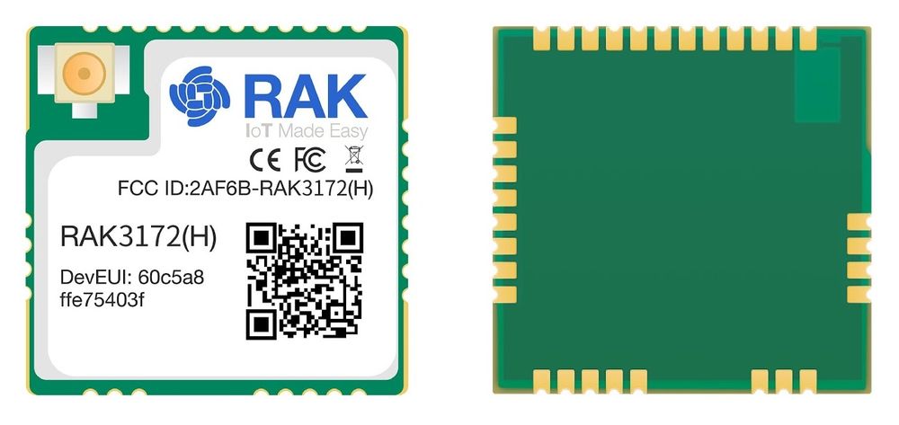 RAK3172 - WisDuo Based on STM32WL LoRa SoC - LoRaWan Module