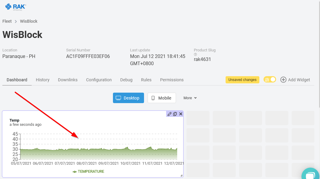 How to Visualize Sensor Data on Datacake Using the Chirpstack Server