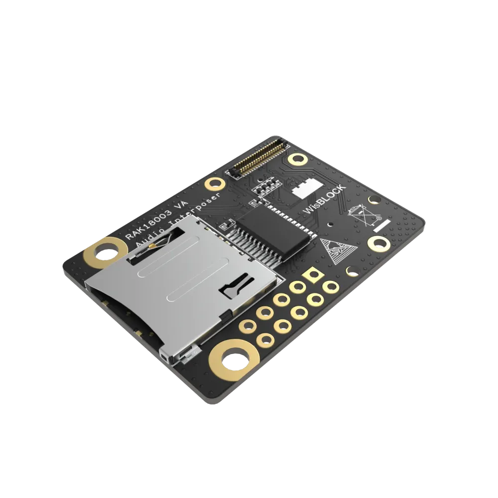 WisBlock Audio Modules for IoT: Listening and Talking