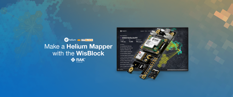 How to create Helium Mapper with the WisBlock