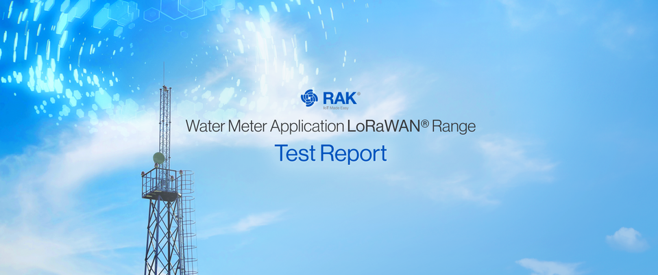 Test Report: Water Meter Application LoRaWAN® Range